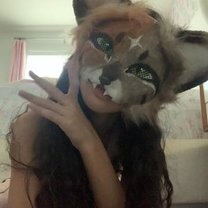 Ferret Cosplay Costume Mask - Etsy