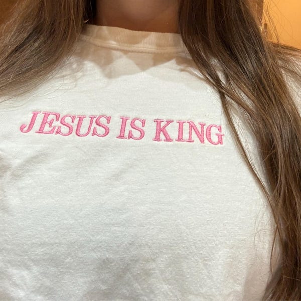 All for His Glory T-shirt, Embroidered Christian Based Clothing, Faith ...