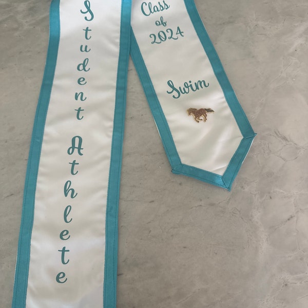 Customized Graduation Sash Custom Graduation Sash Personalized Sash ...