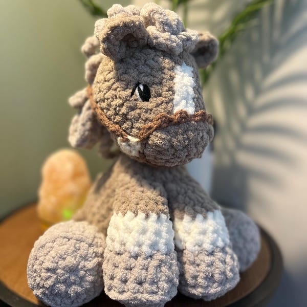 Paylin the Pony STUFFIE Crochet Pattern | No Sew Low Sew Crochet ...