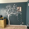 White Tree Wall Decal Large Tree Wall Decal Wall Mural Stickers Wall ...