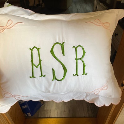 SALE Carson Monogram Embroidery Font 12 Sizes Machine BX Embroidery ...