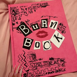 Burn Book Replica BLANK or MOVIE VERSION, 8.5x11, Matte Hardcover - Etsy