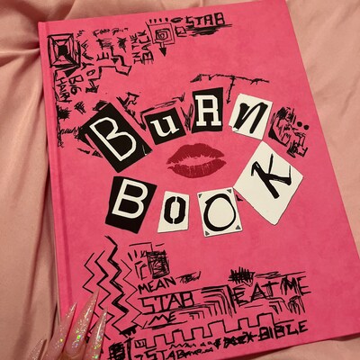 Burn Book Replica BLANK or MOVIE VERSION, 8.5x11, Matte Hardcover - Etsy