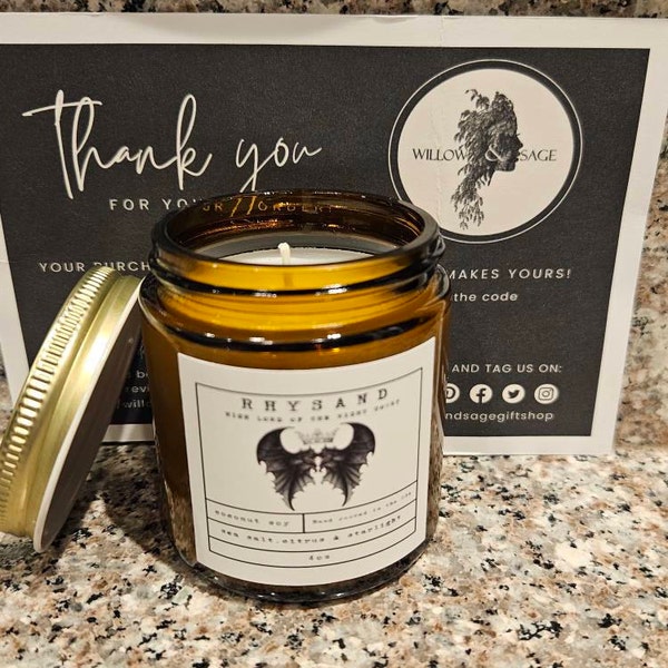 Bryce Quinlan Candle | Hoeab, Hosab, Book Lover Candle, Book Scented ...