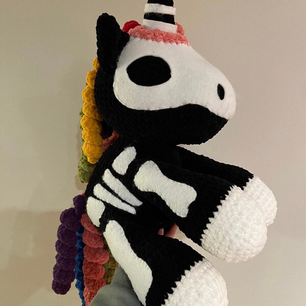 Murphy the Crochet Whale Plushie: Handmade Acrylic Yarn Stuffed Animal ...