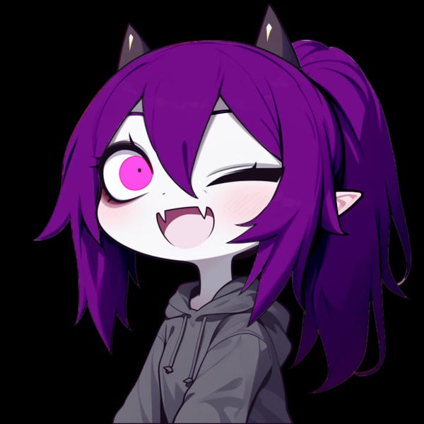 Red Haired Pngtuber Girl - Anime, Chibi, Kawaii, Premade Twitch Stream ...