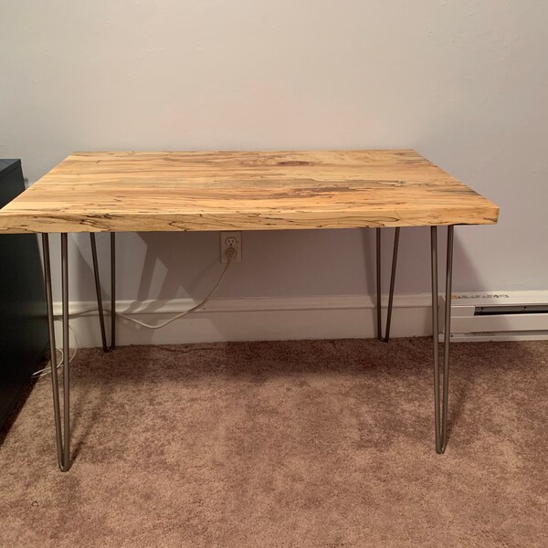 Live Edge Spalted Maple Shelf - Etsy