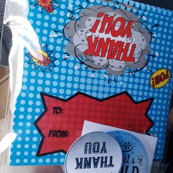Super Hero, Treat Bag Topper, Super Hero Party, Treat Bag Labels, Loot ...