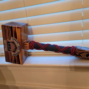 Wood Thor Hammer Made to Order - Etsy