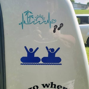 Lake Life Decal Lake Decal Pontoon Decal Lake Car Vinyl Decal Outdoors ...