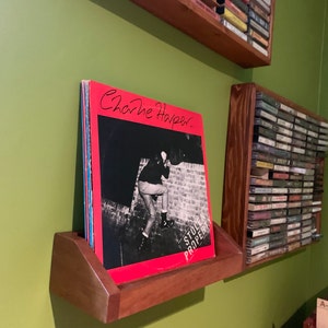 Floating Record Shelf Vinyl Floating Shelf Vinyl Storage Shelf Record ...