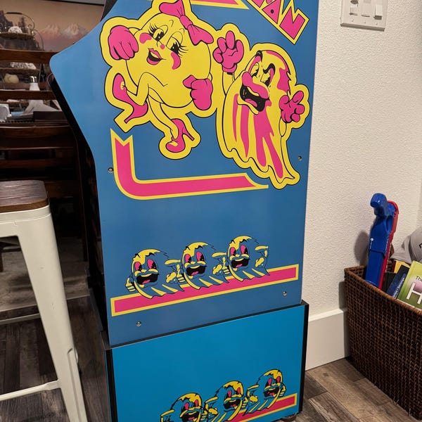 Custom Arcade 1up Cabinet Riser Graphics Decals Stickers - Etsy