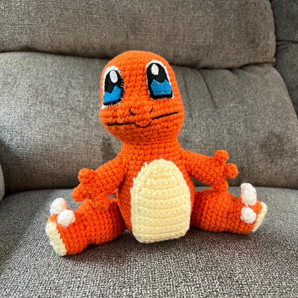 Charmander Crochet Pattern - PDF File - Etsy