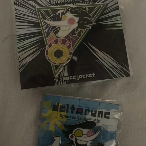 Spamton/spamton Neo(glow-in-the-dark) Enamel Pin + Free Sticker - Etsy