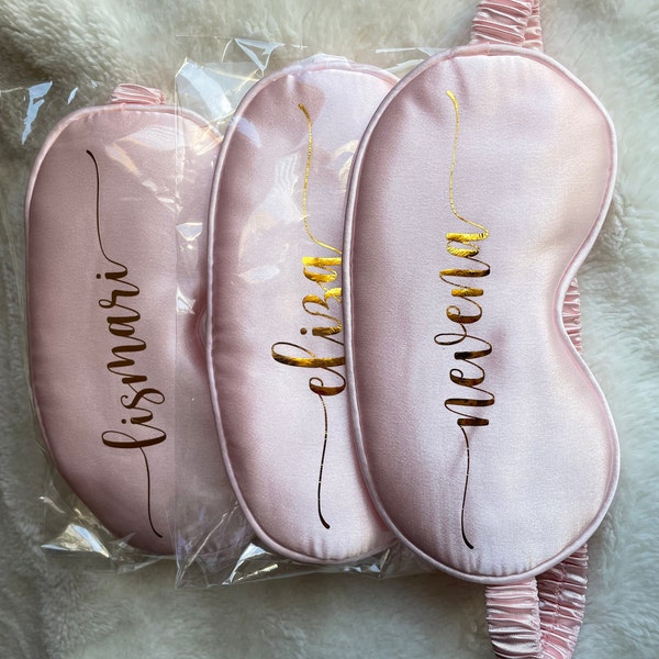 Kids Sleep Masks Slumber Party Favor Girls Pajama Spa Party Favors ...