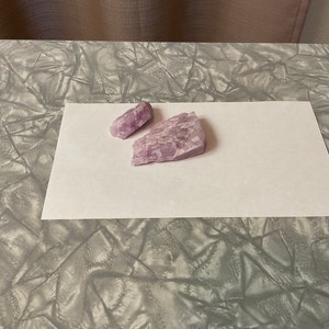 Kunzite Raw Crystal Rare High Quality Natural Raw Kunzite Metaphysical ...