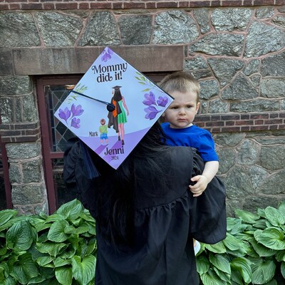 Personalized Film Student Graduation Cap Topper, Funny Grad Cap Topper ...