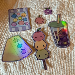 Stardew Valley Junimo Treats NEW & IMPROVED Holographic Vinyl Stickers ...