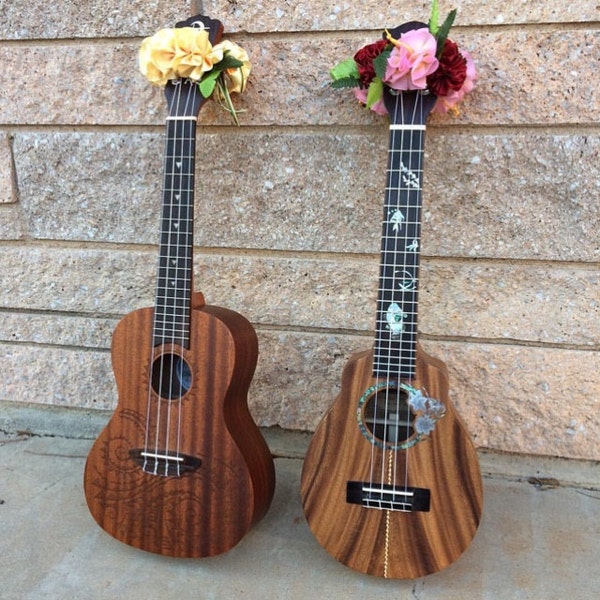 Ukulele Lei / Ukulele Strap, Ukulele Accessories, Ukelele, Ukulele Gift ...