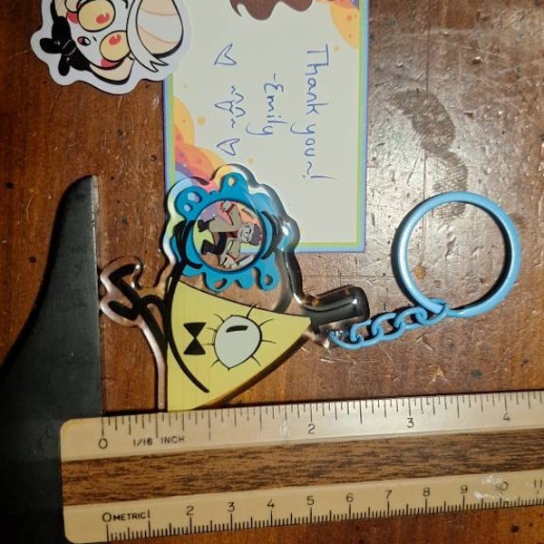 PRE-ORDER Bill Cipher and Ford 3D Keychain - Etsy