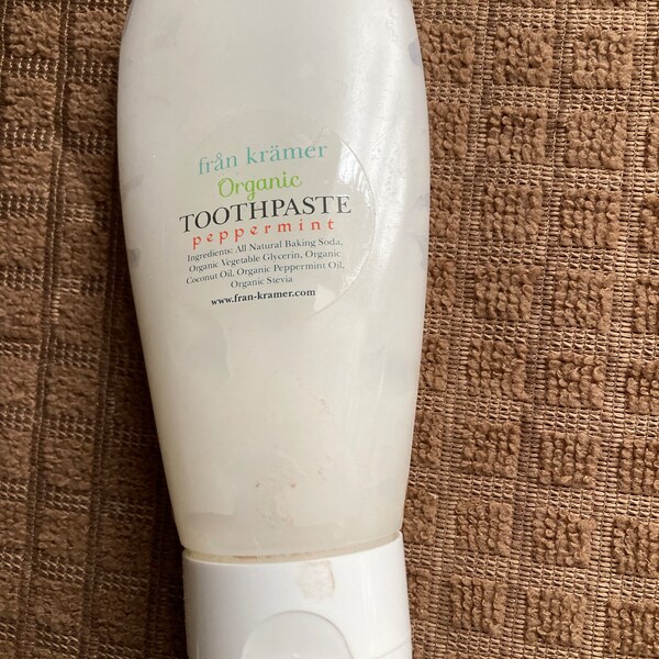 Organic Toothpaste / Baking Soda Toothpaste / Coconut Oil Toothpaste ...