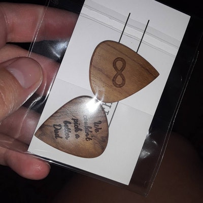 Design a Pick Custom Wood Guitar Picks - Etsy