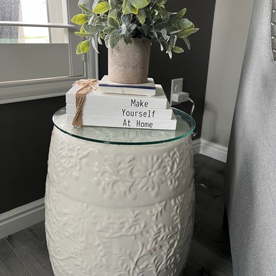 Wooden Book Stack, Decorative Book Set , Bookshelf Decor, This is Us ...