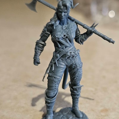 Lae'zel 1:12 Scale Unpainted Unassembled 3D Resin GK Kit Baldur's Gate ...
