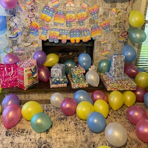 10 Pcs Pop-it Party Hanging Swirls Cute Ceiling Streamers | Etsy