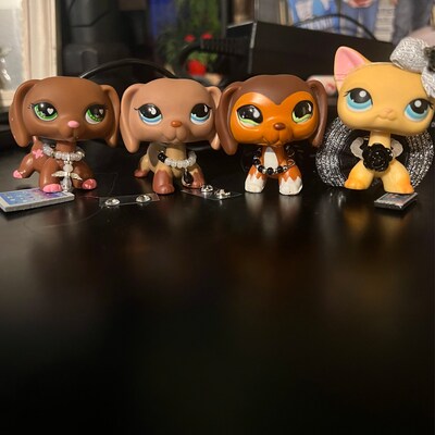 Littlest Pet Shop LPS 12 PC Clothes PINK Accessories Grab Bag - Etsy