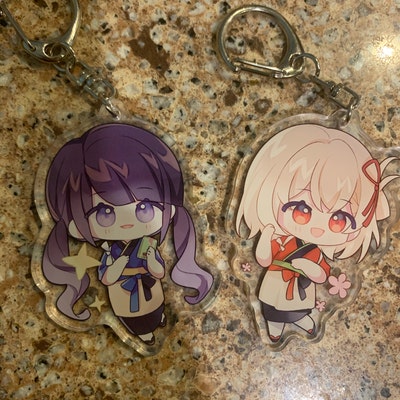 Honkai Star Rail Double-sided Acrylic Keychain Charm Blade/bronya/clara ...