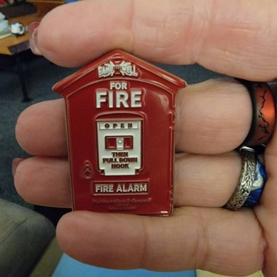 Gamewell Fire Alarm Box Challenge Coin - Etsy