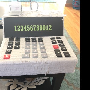 Calculator Pinata for Accountants,retired or Graduates - Etsy