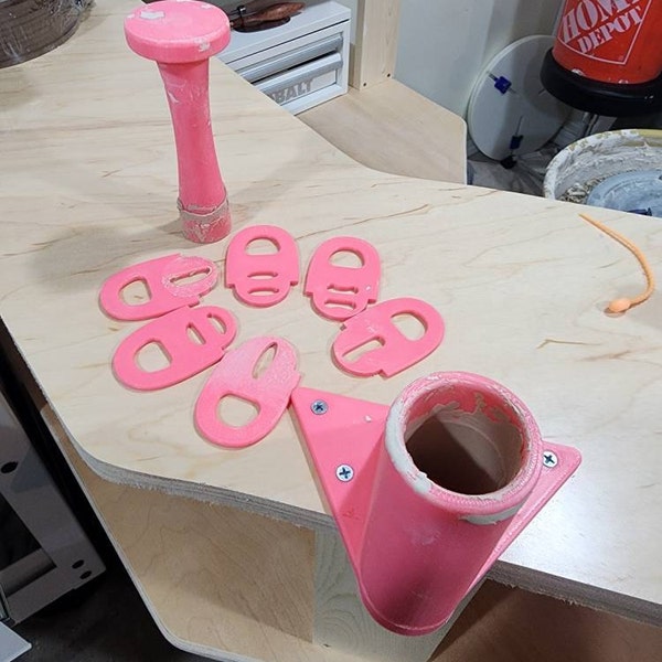 Mini Clay Extruder for Pottery Handles. Tabletop Ceramic Extruder Tool ...