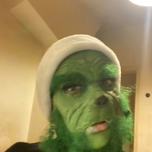 Old Aged / Zombie / Burnt Skin Latex Face | Etsy