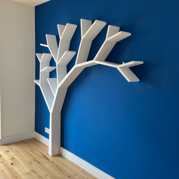 Unique Rustic, Tree Bookcases, Tree Branch Bookshelves, Book Stand ...