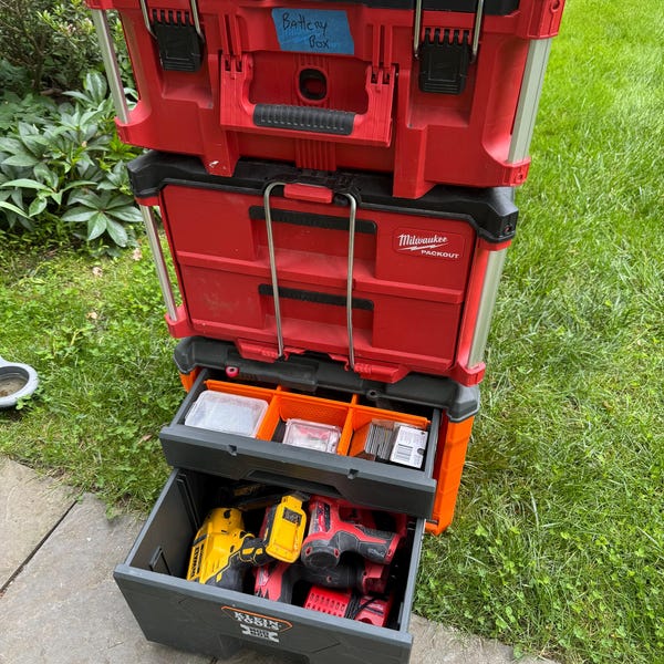 Milwaukee Packout Wall Adjustable Wrench Mount - Slide in Version - Etsy