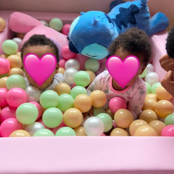 Soft Play Ball Pit, Large White Ball Pit, Soft Play Equipment, Gift for ...