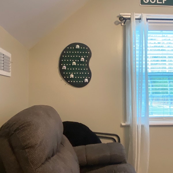 Putting Green Shaped Golf Ball Display - Etsy