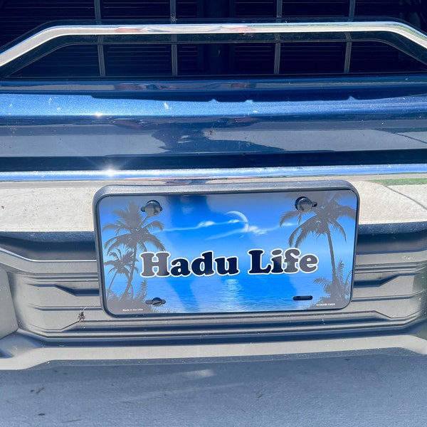 Personalized Freshwater Fishing License Plates, Add Your Text, Aluminum ...