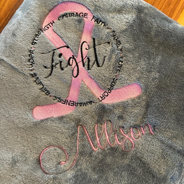 Personalized Embroidered Softball Blanket, Graduation Blanket, Senior ...