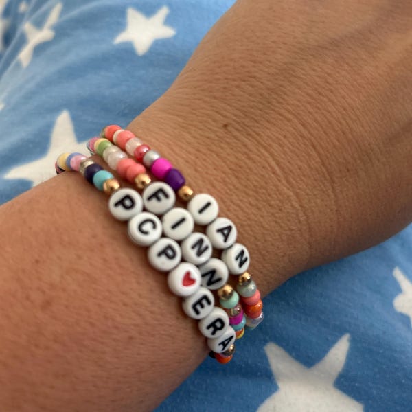 1-25-100-200-1000 Custom Friendship Bracelets, Bulk Team Bracelet ...