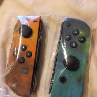 New Nintendo Switch Custom Galaxy Styled Joycons and Backplate - Etsy
