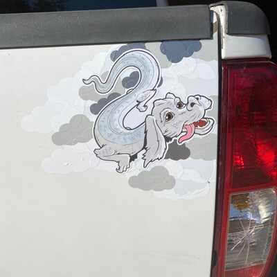 Falkor & Atreyu Vinyl Stickers the Neverending Story Die Cut Decal for ...