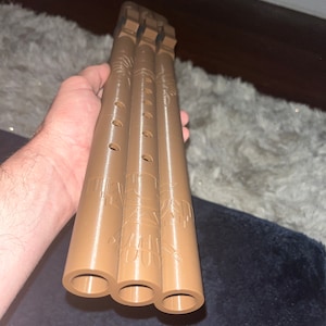 3D Printed Triple Flute, Key of A, Native American Style - Etsy
