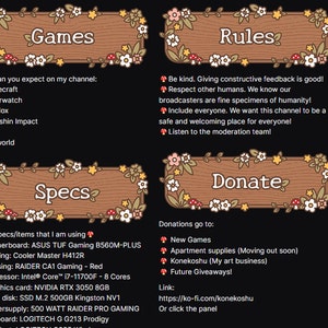 Galaxy Cat Chat Box for Twitch, Custom Stream Overlay, Cute Aesthetic ...