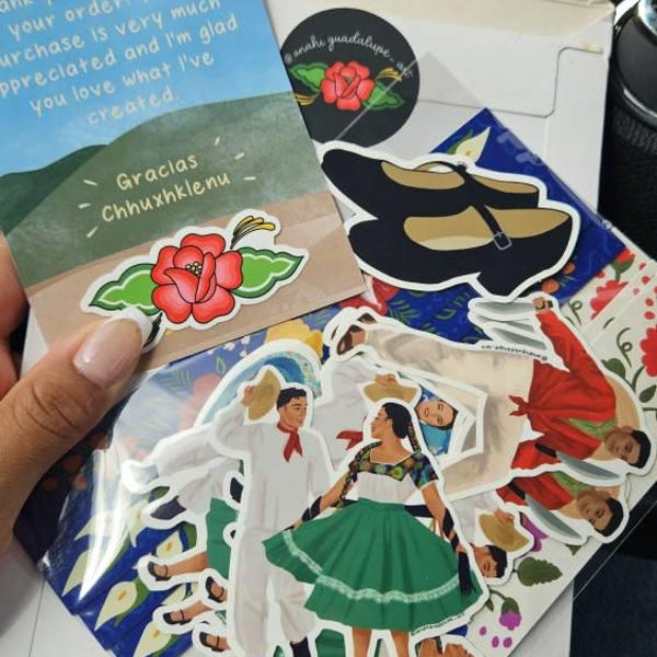 WATERPROOF Chiapas Ballet Folklorico Sticker - Etsy