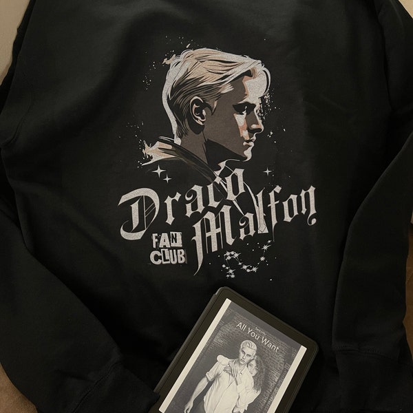 Draco Fan Club Crewneck Sweatshirt: Manacled Inspired Fanfic Merch - Etsy