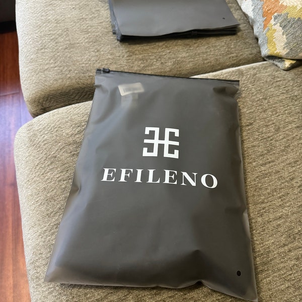 Custom High Quality Black Matte Bag for Packing Clothes，cloth Packaging ...